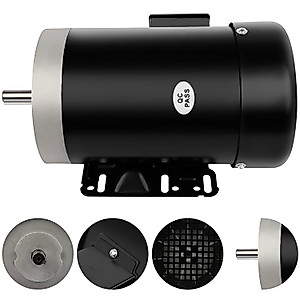 1.5HP Electric Motor 1750 RPM General Purpose Three Phase Motor 5/8" Shaft Diameter 4 Pole 56C TEFC 60HZ 230/460V