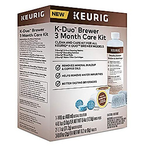 Keurig K-Duo 3 Month Care Brewer Maintenance Kit