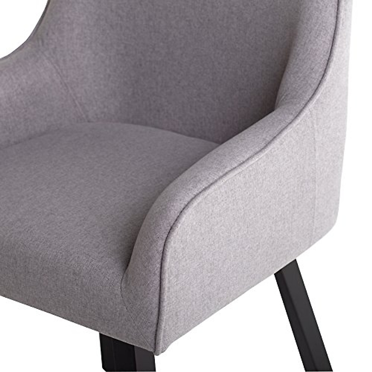Studio Designs Home, Heather Gray Studio Designs 70147 Spire Swivel Task Chair, 25.5" W x 24" D x 35.5" H