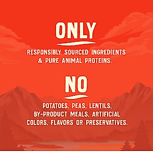 Stella & Chewy's Wild Red Dry Dog Food Raw Blend High Protein Wholesome Grains Red Meat Recipe, 21 lb. Bag