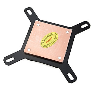 BXQINLENX Professional Special CPU Water Cooling Block for Intel Water Cool System Computer Black