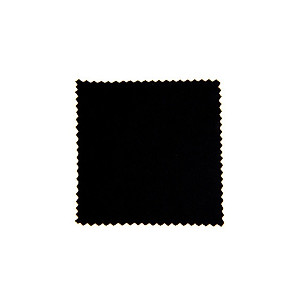 MRCUFF Black Onyx Round Formal Tuxedo Cufflinks & Studs Set in a Presentation Gift Box & Polishing Cloth