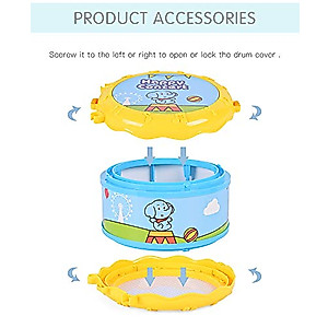 Baoli Kids Musical Instruments Toys ,Toddler Musical Instruments Toys Set Trumpet, Percussion, Maraca, Tambourine Birthday Gifts for Ages 1-3 Boys Girls and Children