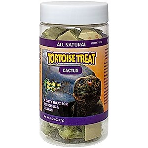 Healthy Herp Tortoise Treat Cactus 0.25-Ounce (7.1 Grams) Jar