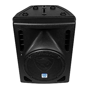 Rockville RPG8BT V2 8" Powered 400W DJ PA Speaker Bluetooth/Wireless/Remote/EQ, Black