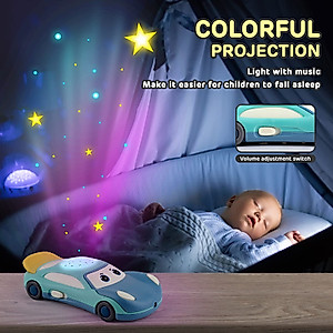 Baby Toy for 1 Year Old Boy Kids Phone Cars Early Education Learning Baby Musical Car Phone Toys with Star Light and Sound Toy Star Projector Music Gifts for Toddlers 1 2 3 Year Old Boys Girls