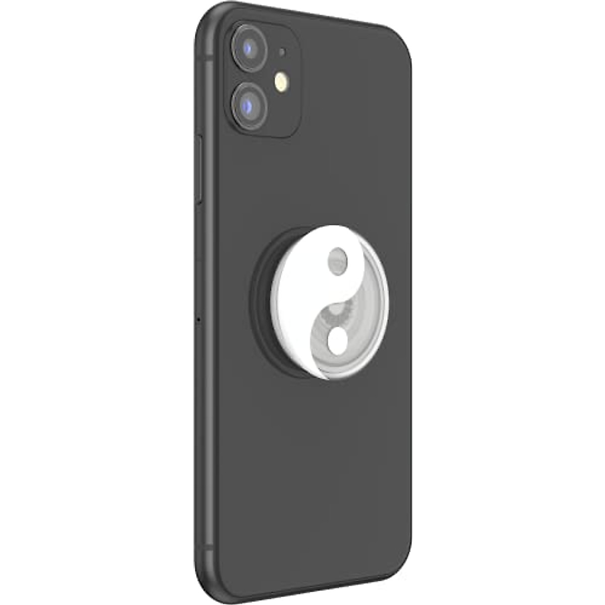 PopSockets Plant-Based Phone Grip with Expanding Kickstand, Eco-Friendly PopSockets for Phone -Translucent Yin and Yang