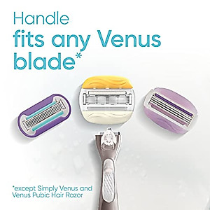 Gillette Venus ComfortGlide Womens Razor Blade Refills, 6 Count, Infused with Olay Coconut Scent
