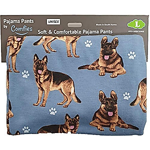 German Shepherd Pajama Pants – Cotton Blend - All Season - Comfort Fit Lounge Pants for Women and Men – German Shepherd Gifts