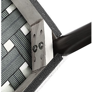 Wycian Kitchen Chair High Chair Seat, Dark Gray Chairs for Patio 1PC Solid Wood 18.50" L 23.25" W 37.00" H Living Room Bedroom Dining Rooms Garden