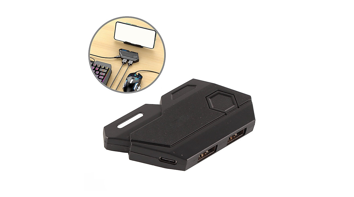 Wireless Keyboard & Mouse Converter for Mobile Gaming
