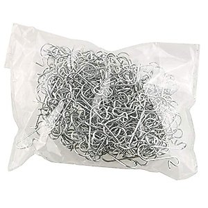 E-outstanding 100pcs Small S Shape Hook Christmas Tree Decorations Silver S Hook Supplies for Home Party