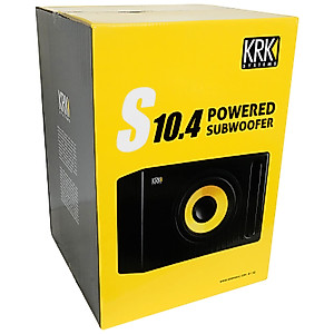 KRK S10.4 S10 Generation 4 10" 160 Watt Powered Studio Subwoofer