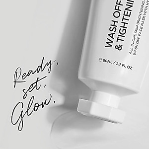 Skin Tightening All-In-One Wash Off Face Lifting Mask with Hyalpol Matrix Age-Defying Formula | Tube-Type, Long-Lasting Mask | Natural, Cruelty-free, Travel Friendly