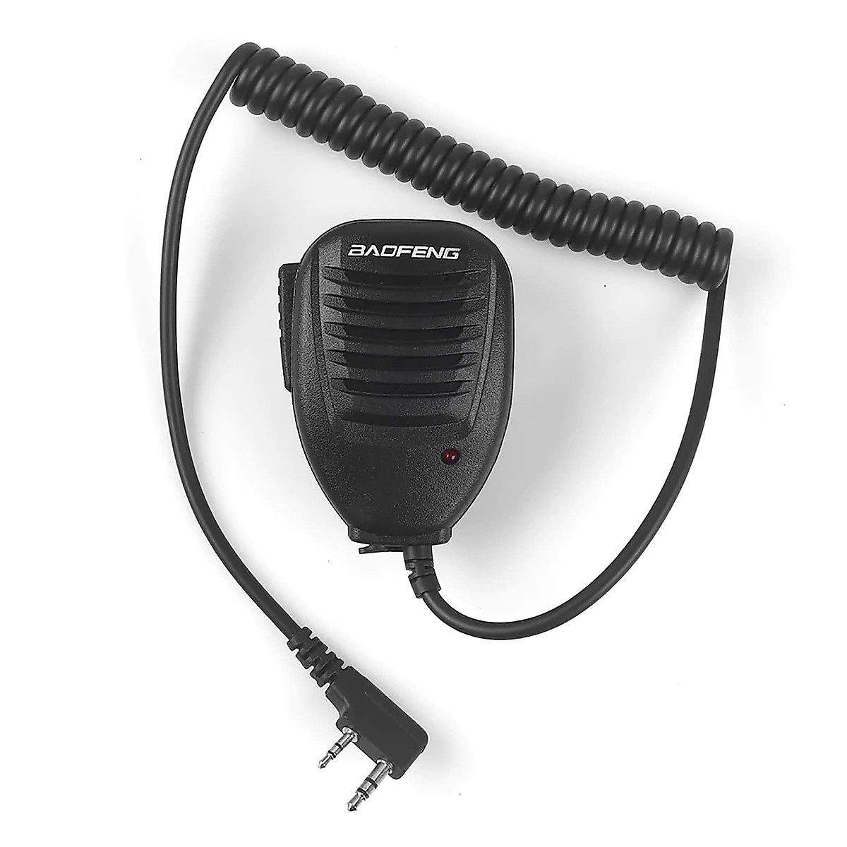 Baofeng 2-pin Two Way Speaker Microphone, Reinforced Cable and Rain Shoulder Handheld, Compatible UV-5R 5RPlus UV-82 82hp BF-F8HP 5RA 5RB 5RC 5RD 5RE UV-S9 etc