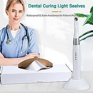 LVCHEN Dental Light Seelves - 500 Pcs Disposable Light Protective Barrier Cover - Dental Light Cover 13 * 2 Inch