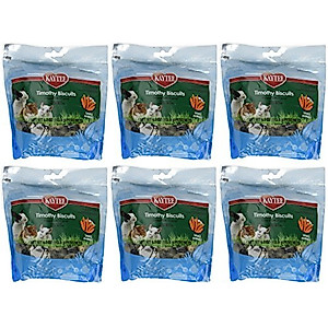Kaytee Timothy Hay Baked Carrot Small Animal Treats, 4Oz (6 Pack)