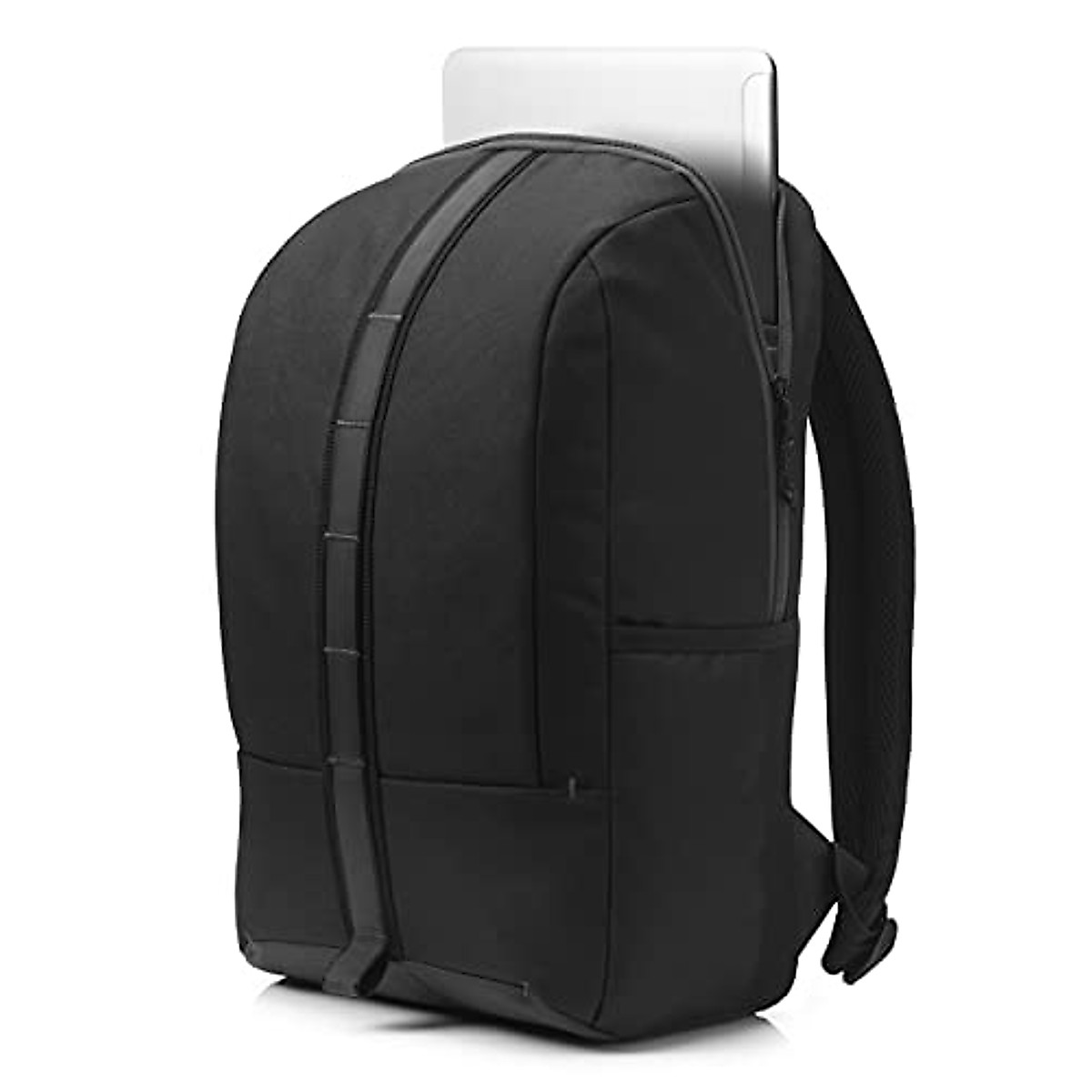 HP Commuter Laptop Backpack | with 15.6” Laptop/Tablet Compartment | Water-Resistant, Carry-on | Water Bottle Pocket, Reflective Accents, (5EE91AA), Black, Model: 5EE91AA#ABL