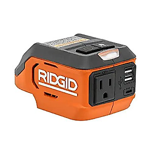 RIDGID 18V 175 Watt Power Inverter Car Boat Home Office