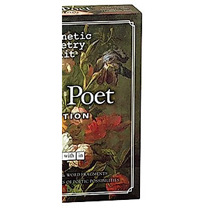 Magnetic Poetry - The Poet Kit - More Essential Words for Your Refrigerator - Write Poems and Letters on The Fridge - Made in The USA