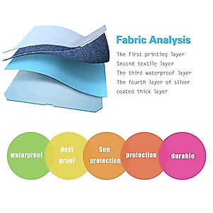 MBOOM Protect Your Fitness Equipment with Our Gym Exercise Equipment Cover,44x50x16x21 inch