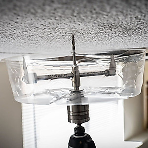 Klein Tools 53731 Hole Saw, Adjustable Saw Cutter with Dust Shield for Cutting Drywall and Ceiling Tile for Recessed Lights