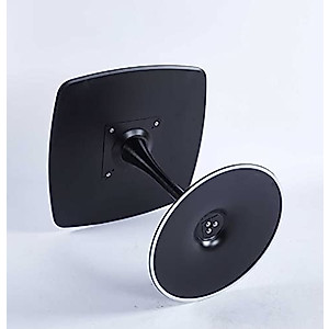 Tidyard Special Dining Table,MDF Dining Table, Kitchen Table,Black,exective Desk for Dining Room, Restaurant, Cafe, Bistro, Home Furniture