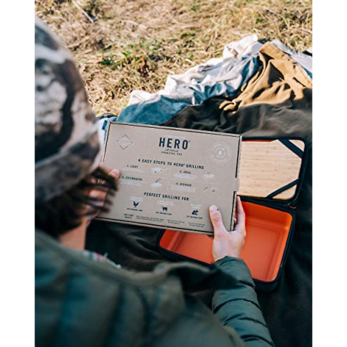 Fire & Flavor HERO Pods Charcoal Grill Pod 2 Pack Refill