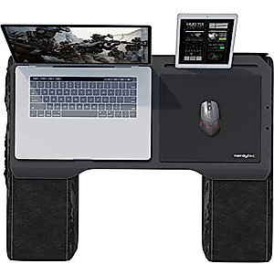 Couchmaster® CYBOT - Ergonomic Lap Desk for Notebooks or Wireless Equipment, including pillows, mousepad