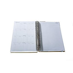 Collins Debden Delta Academic 2023-24 A5 Day To Page Mid Year Diary Planner School College or University Term Journal - August 2023 to August 2024 - Orange - FP51M.44-2324