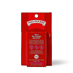 Poo-Pourri Holiday On-The-Go Travel Size, 3 pack Gift Set, 10mLs Each