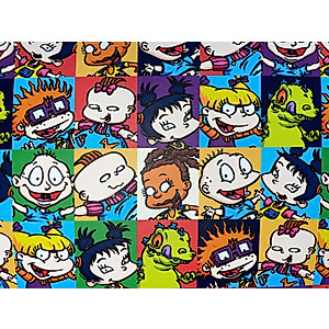 Loungefly Rugrats Nickelodeon Allover Print Zip Around Wallet
