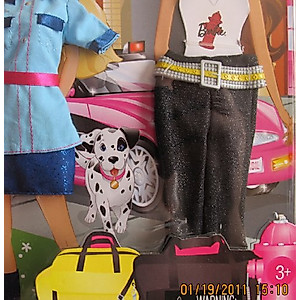 Barbie I Can Be Career Fashions: Fireman & Police Officer Outfits & Accessories (2010)