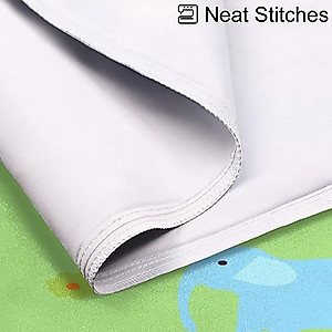 Colorful Elephant Flowers Satin Pillow Cases Silk Satin Pillowcase for Hair and Skin Standard Set of 2 Super Soft Silk Pillowcase with Envelope Closure (20x26 in)