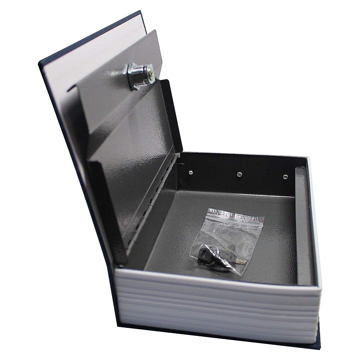 SEPOX® Ultimate Diversion Safe Book Box, Lock Box with Key - Large Sized Blue Dictionary - Ideal for Safeguarding Money, Jewelry, and Valuables - Perfect for Dorms & Homes