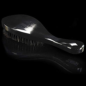 Torino Pro Curve Wave Brush by Brush King - #450 - Made with Reinforced Boar & Nylon Bristles -True Texture Medium Hard 360 Waves Brushes