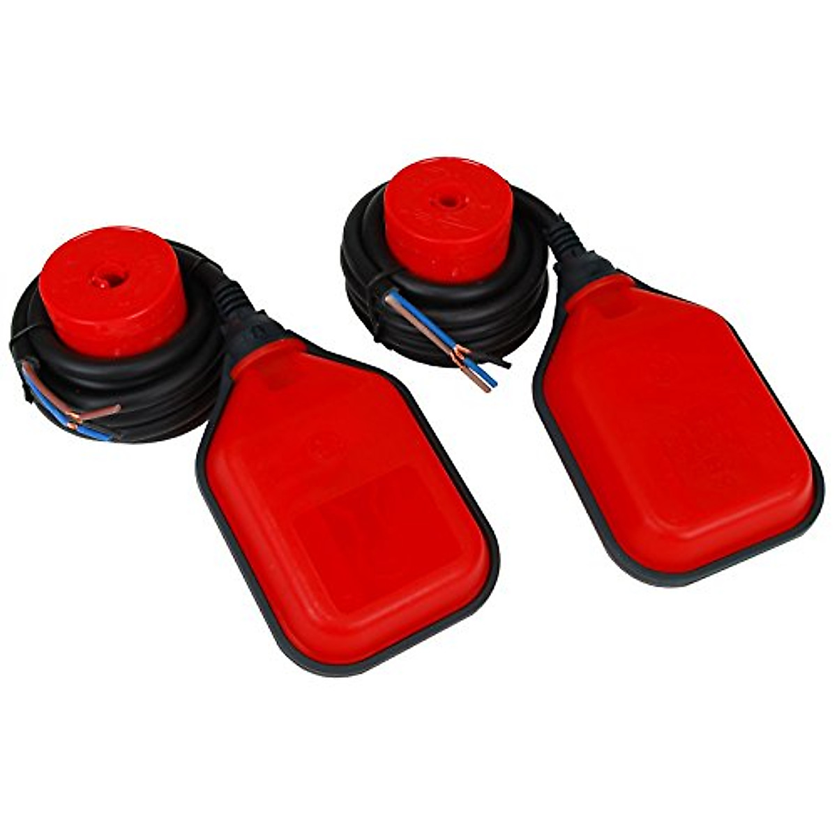 TEMCo 2 Qty Float Switch Liquid or Water Level Sensor Sump Fluidtank 5 Year Warranty