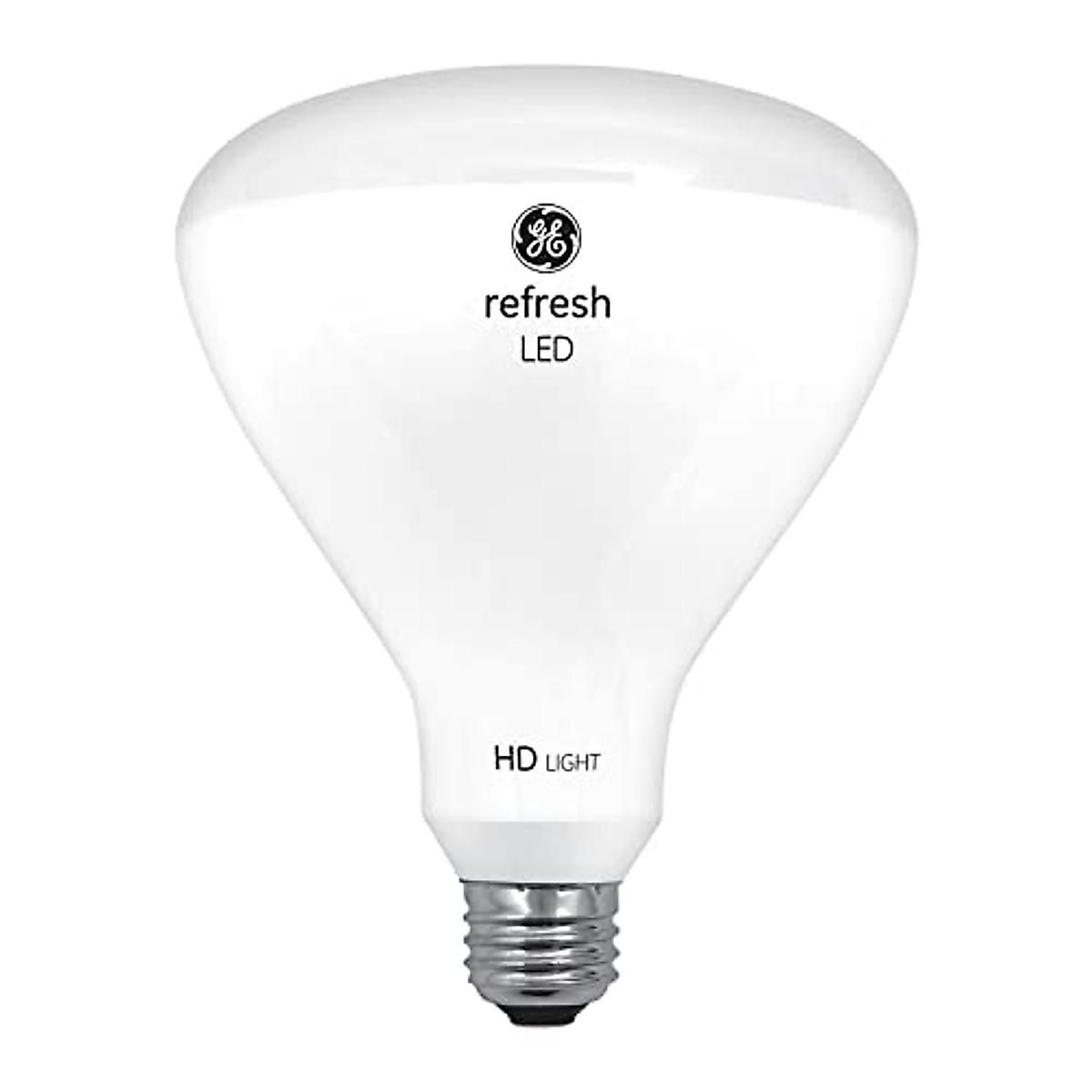 GE Refresh LED Light Bulbs, 65 Watt, Daylight, BR40 Indoor Floodlights (2 Pack)
