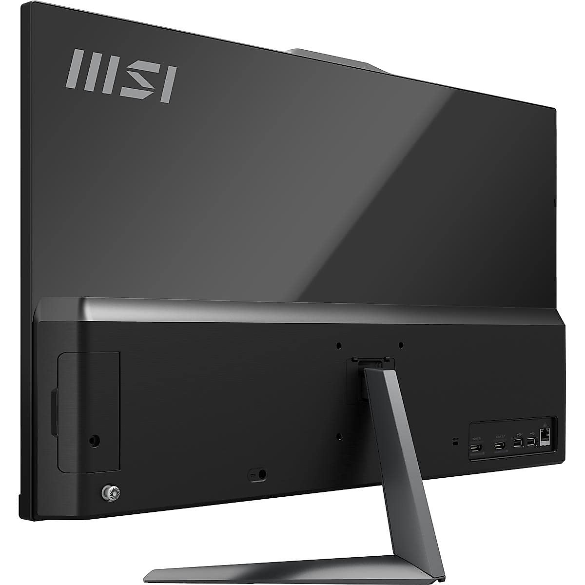 MSI Modern AM272P AIO Desktop, 27" FHD IPS-Grade LED, Intel Core i5-1240P, 8GB Memory, 512GB SSD, WiFi 6, BT 5.1, Black, Windows 11 Home (12M-029US)