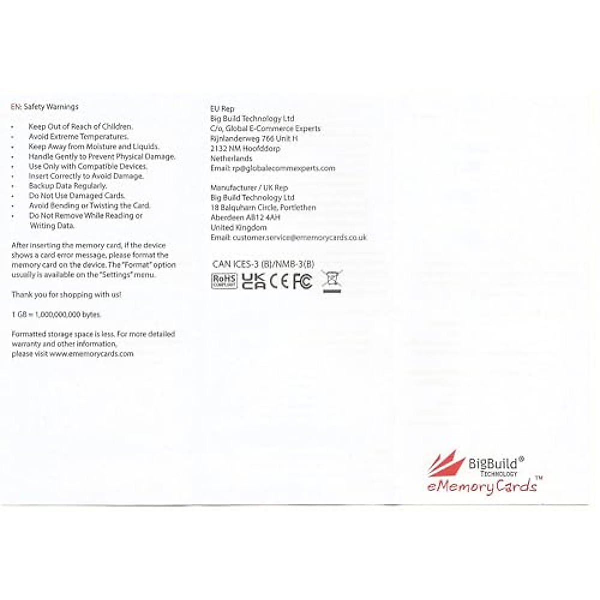 BigBuild Technology 16GB UHS-I U3 95MB/s Memory Card for Canon PowerShot SX420 is, SX430 is, SX520 HS, SX530 HS, SX540 HS, SX60 HS, SX610 HS, SX620 HS, SX710 HS, SX720 HS, SX730 HS, SX740 HS Camera