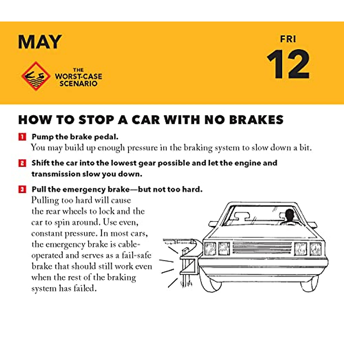 Worst-Case Scenario 2023 Daily Survival Calendar