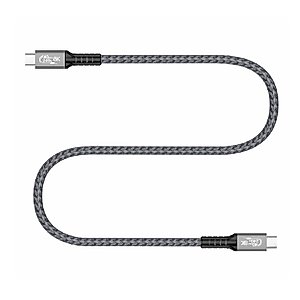 JASHALO 40Gbps USB 4 Thunderbolt Cable, 4 feet USB C to C Cable with 8K Video HD Display&240W Charging, Thunderbolt 3 Cable for iPhone 15Pro/15ProMax/15/15Plus, Type-C Laptop, Hub, Docking,and More