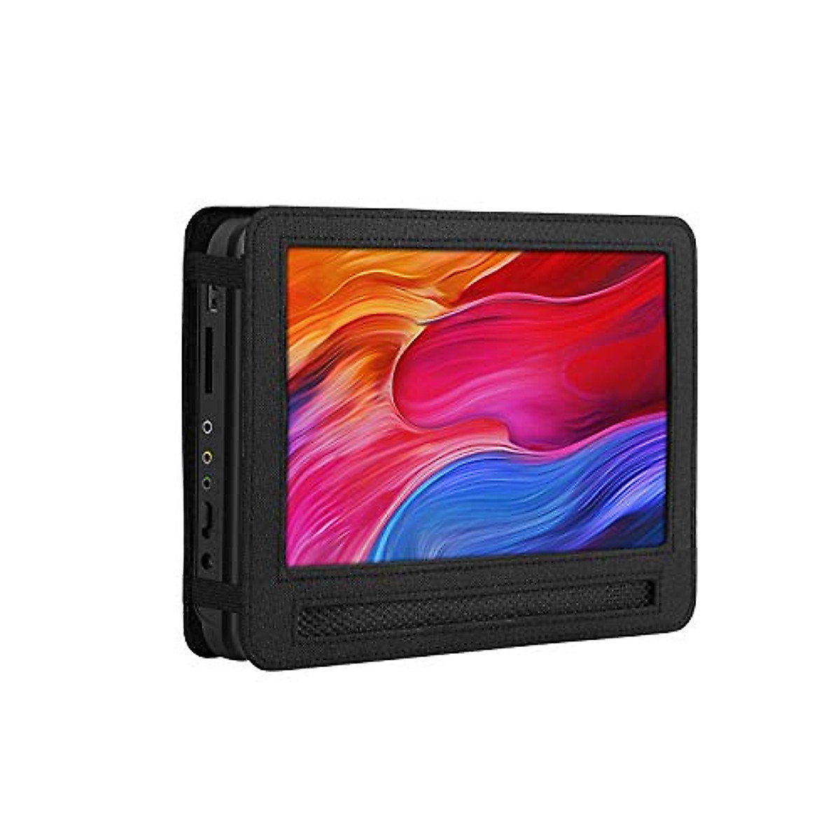 ieGeek Car Headrest Mount Holder Strap Case for Swivel & Flip Style Portable DVD Player with 10" to 10.5" Screen, Suitable for ieGeek 12.5" Portable DVD Player