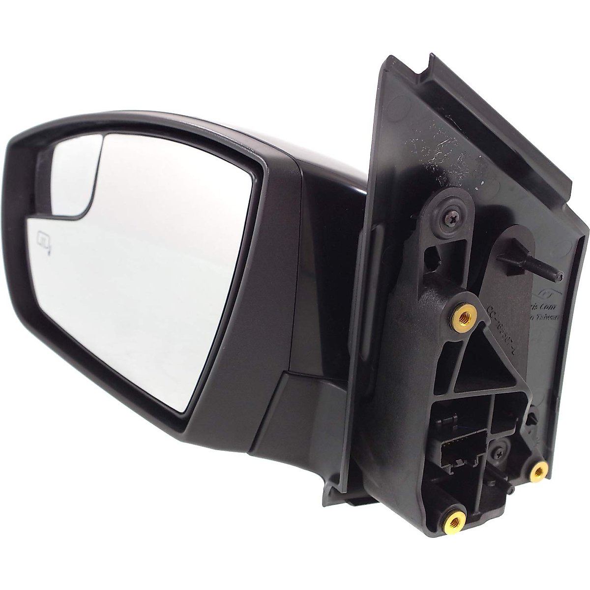 Kool Vue Driver Side Power Heated Mirror for Ford Escape 2013-2016 With Signal Light, Memory & Puddle Lamp; Without Blind Spot Light Paintable