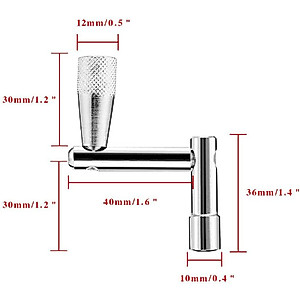 Silverline Speed Drum Key - Continuous Motion Z-Type Speed Drum Key