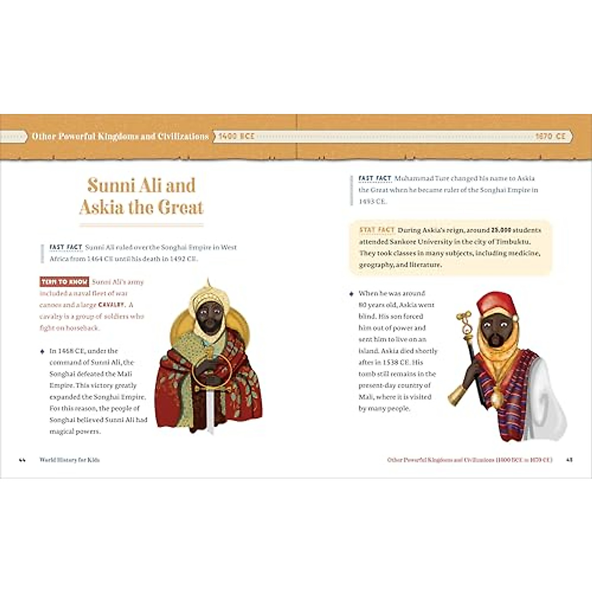 World History for Kids: 500 Facts (History Facts for Kids)