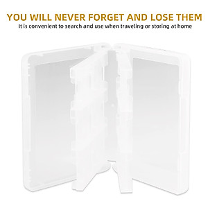 3DS Game Holder Card Case, 28-in-1 Game Holder Card Case Compatible with Nintendo NEW 3DS / NEW 3DS XL / 3DS / 3DS XL / DSi / DSi XL / DS / NEW 2DS /NEW 2DS XL / 2DS/ 2DS XL Catridge Storage Box (White)