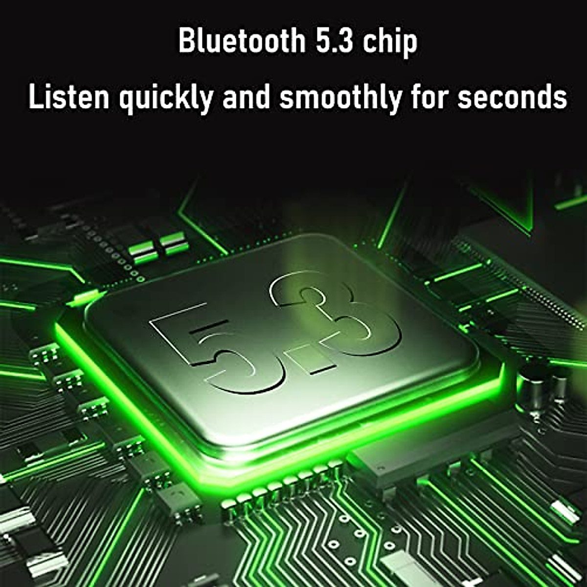 Wireless Earbuds, 5.3 Bluetooth Headset, High Battery Low Latency Transparent Space Capsule Headset, Noise Canceling Game Bluetooth Headset, IPX7 Sports Exercise Water Release