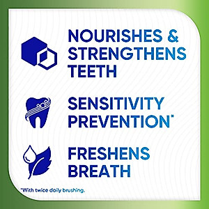 Sensodyne Nourish Gently Soothing Sensitive Toothpaste for Sensitive Teeth and Cavity Prevention - 4 oz