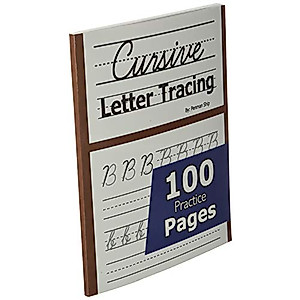 Cursive Letter Tracing: 100 Practice Pages - Letters and Words - Beginning Cursive Writing For Children - Kids Handwriting Practice Workbook - Learning Cursive